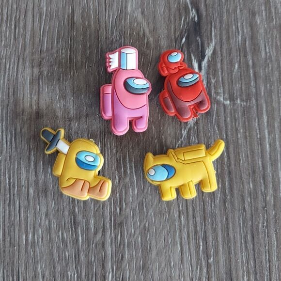 CROCS | Other | Among Us 4piece Croc Charms | Poshmark